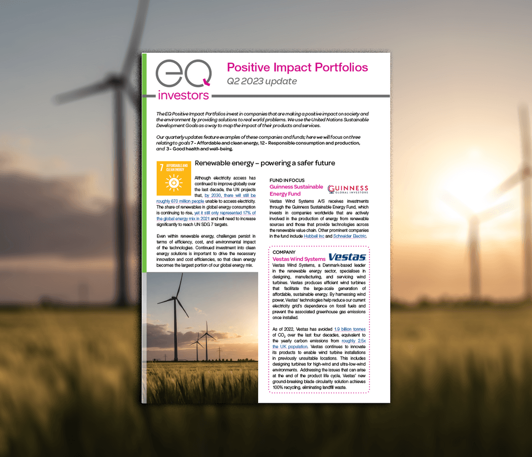 EQ Individuals | Investing for impact | Sustainable case studies - EQ ...