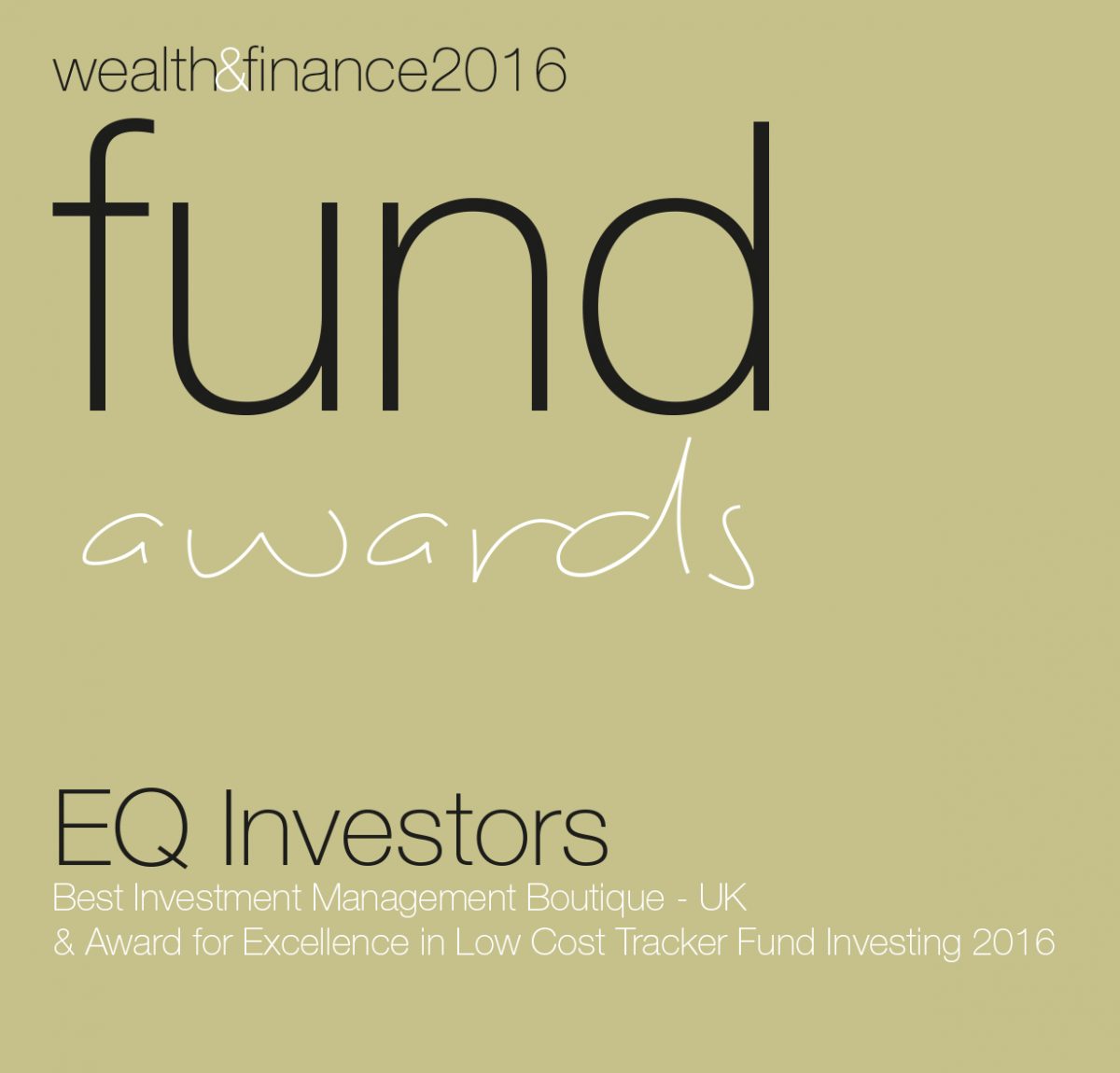 Awards | EQ Investors